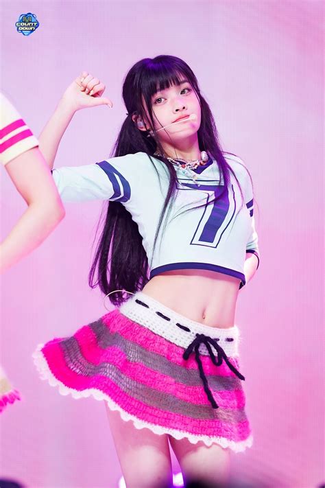 240418 Illit Iroha Lucky Girl Syndrome At M Countdown Kpopping
