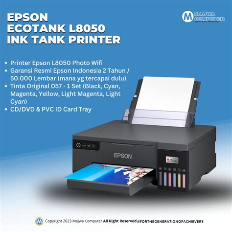 Jual Printer Epson L8050 L 8050 Photo Wifi Pengganti Epson L805