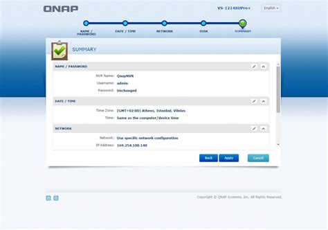 Qnap NVR First Time Installation NVR IPCAMERA SECURITY