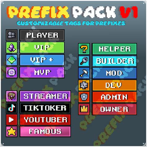 Prefix Pack V1 Config Builtbybit