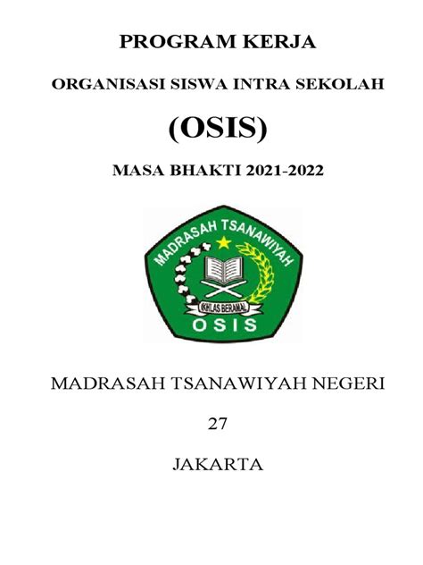 Program Kerja And Tatib 1 Pdf