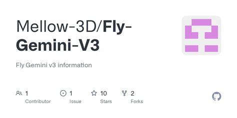 Github Mellow 3d Fly Gemini V3 Fly Gemini V3 Information