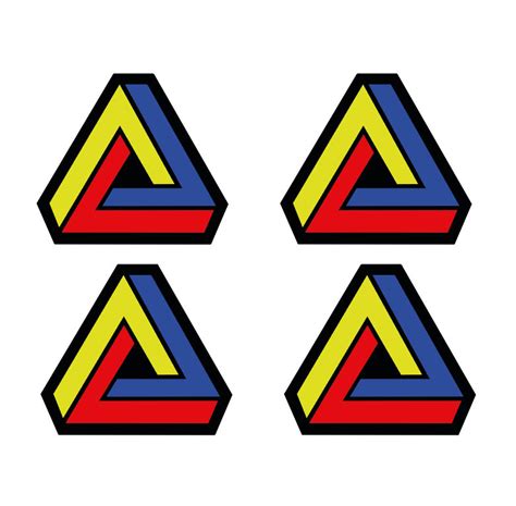 Penrose Triangle Patches By Creativedyslexic On Deviantart