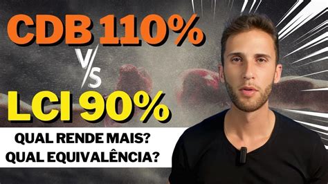 O Que Rende Mais Cdb X Lci Youtube