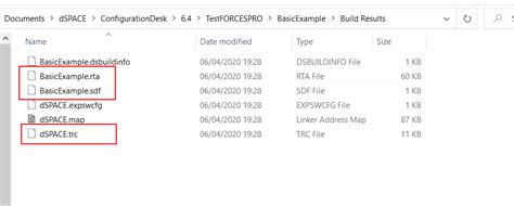 DSPACE Deployment Through ConfigurationDesk FORCESPRO Documentation