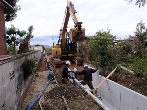 揖屋地区雨水枝線その4工事 株式会社トウケン 島根県松江市土木建設工事