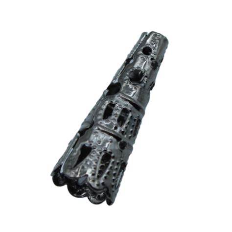 Bead Cap 22 X 8mm Black Bead Trimming And Craft Co