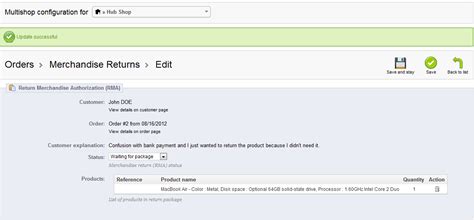 Completing Product Returns In Prestashop 15 Web Hosting Hub