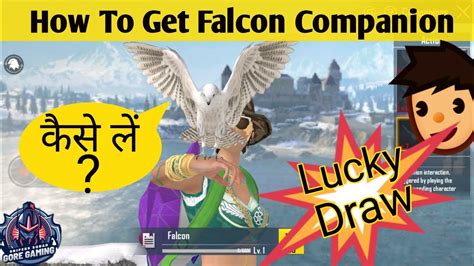 How To Unlock Falcon Companion In Pubg Mobile Lite Falcon Companion