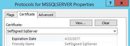 Windows Services How Can I Give Sql Server Permission To Read My Ssl