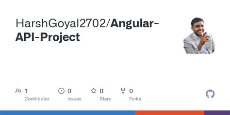 Github Harshgoyal2702angular Api Project