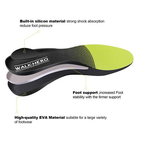 Plantar Fasciitis Feet Insoles Arch Supports Orthotics