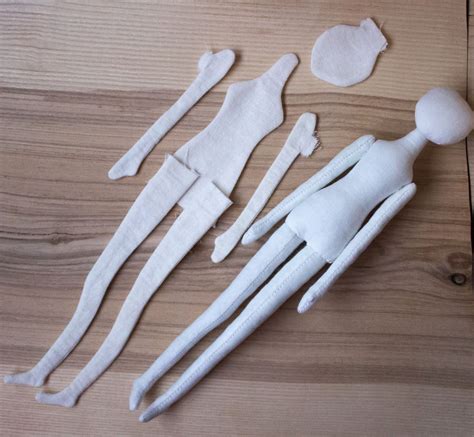Pdf Cloth Doll Pattern 18 Sewing Tutorial Blank Doll Etsy Artofit