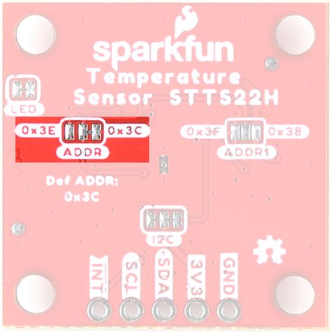 Hardware Overview Sparkfun Temperature Sensor Stts22h Qwiic Hookup Guide