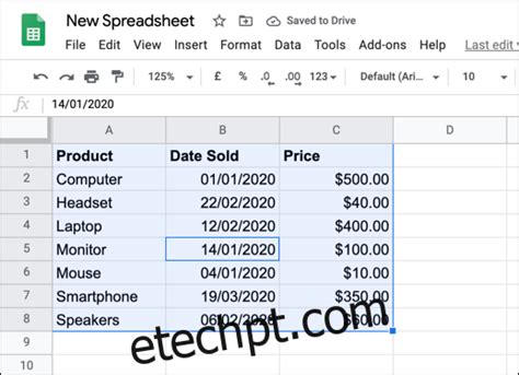 Domine a Ordenação em Múltiplas Colunas no Google Sheets