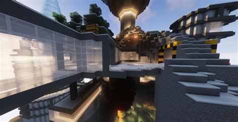 Epic Futuristic Minecraft Survival Base Minecraft Map