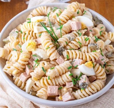 Klassischer Nudelsalat Mit Fleischwurst Artofit