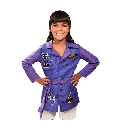 Fantasia DPA Infantil Berenice Detetives do Prédio Azul Capa Roxa