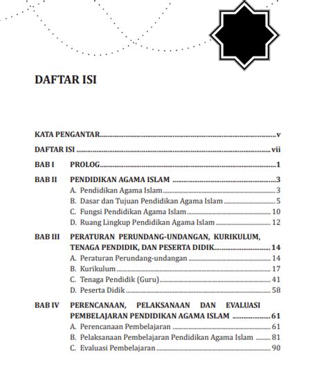 Buku Pendidikan Agama Islam Pada Sekolah Kurun
