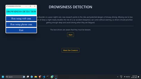 Github Srijan Final Year Project Driver Drowsiness Detection System