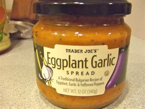 Trader Joes Eggplant Garlic Spread Eating At Joes