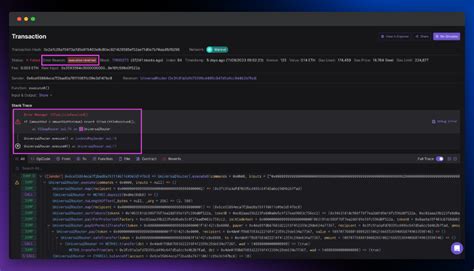 Enhanced Solidity Error Detection In Debugger