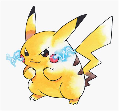 Pikachu Pokemon Yellow Hd Png Download Kindpng