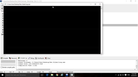 While Loop In C Programing Youtube