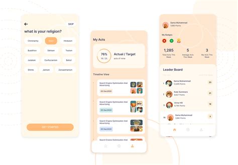 Daily Ui Design Mobile App Ui Design Uiux Behance