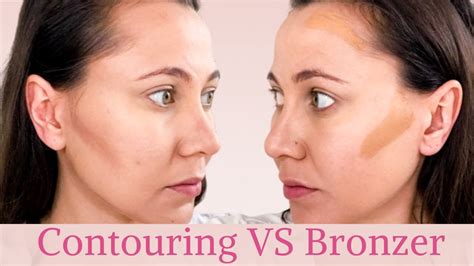 Bronzer Vs Contour Placement Couleur Youtube