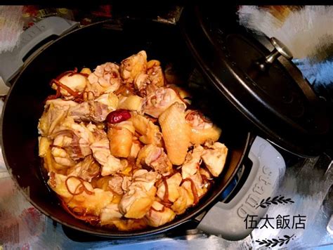 Staub無水蟲草花蒸雞食譜做法 伍太飯店的Cook1Cook食譜分享