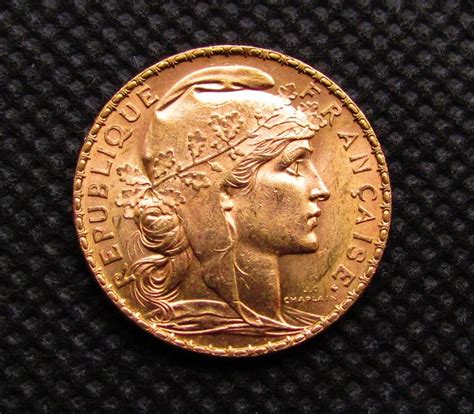 Франція 20 Франків 1909 Золото 6 45г 900пр