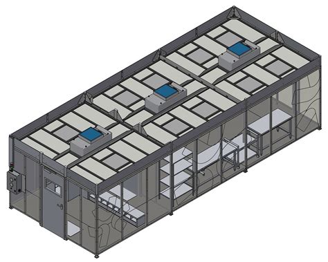 Hardwall Cleanroom For Multi Use Bioreactors At Getinge