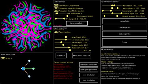 GitHub LucvanDijk Slime Mould Simulation Improved Version Of The Slime Mould Simulation