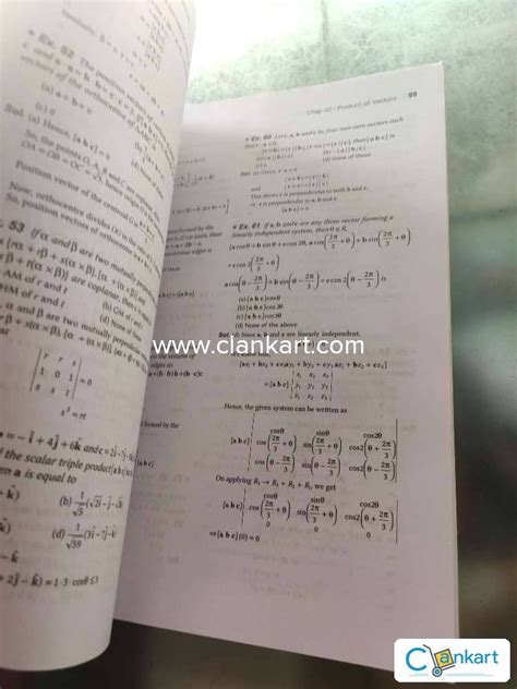 Jee Main And Advanced Vectors Mathematics