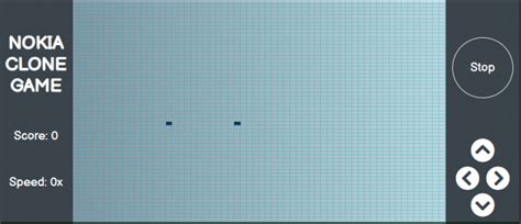 Simple Nokia Clone Game Using Javascript With Free Source Code