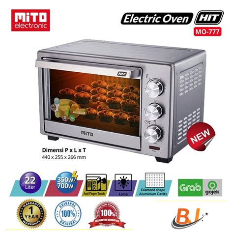MITO MO 777 HIT Oven Listrik 22 Liter Lazada Indonesia