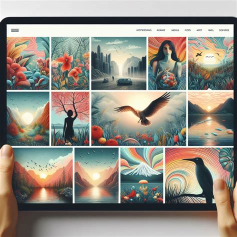 Ejemplo básico de código HTML y CSS para crear una galería de imágenes