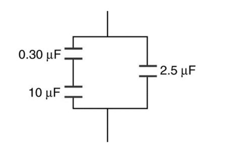 Solved Calculate The Total Effective Capacitance Ctot Of The