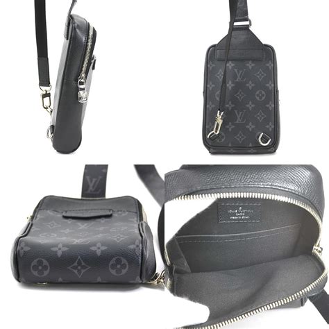 【楽天市場】ルイ ヴィトン Louis Vuitton ボディバッグ タイガ・ラマ アウトドア スリングバッグ タイガモノグラムエクリプス