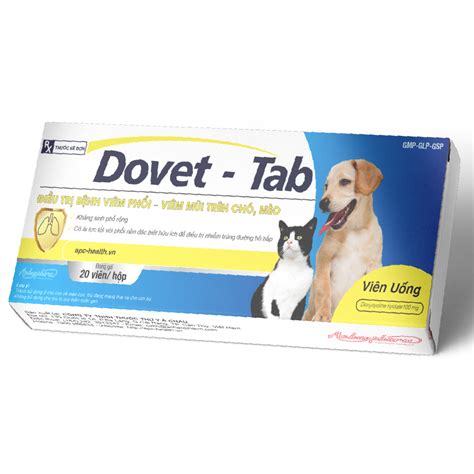 Dovet Tab KhÁng Sinh ÐiỀu TrỊ NhiỄm TrÙng