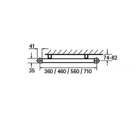 HSK Line Designheizkörper Mittelanschluss 400x1775mm Heizman24