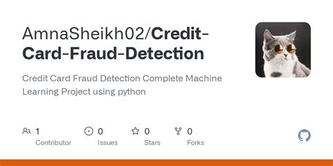 GitHub AmnaSheikh Credit Card Fraud Detection Credit Card Fraud Detection Complete Machine