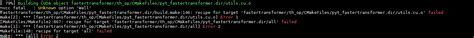 Nvcc Fatal Unknown Option Wall · Issue 74 · Nvidiafastertransformer · Github
