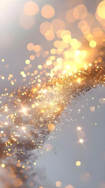 Premium Photo Glowing Particles Light Effect Ai Generated