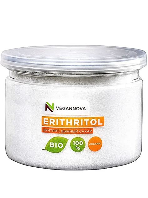 VEGANNOVA Сахар дынный Эритрит 250гр: продажа, цена в Алматы ...