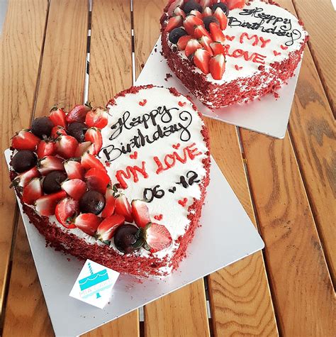 Bánh Tiramisu Trang Trí Dâu Tây Mẫu Trái Tim Tiệm Bánh Miacake Đà Nẵng
