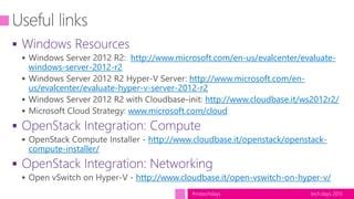 OpenStack Et Windows PDF Cloud Computing Internet
