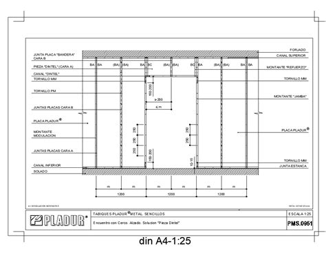 Metallic Detail Structure Elevation Layout File