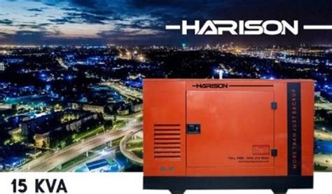 Single Phase Harison 15 Kva Silent Diesel Generator At Best Price In